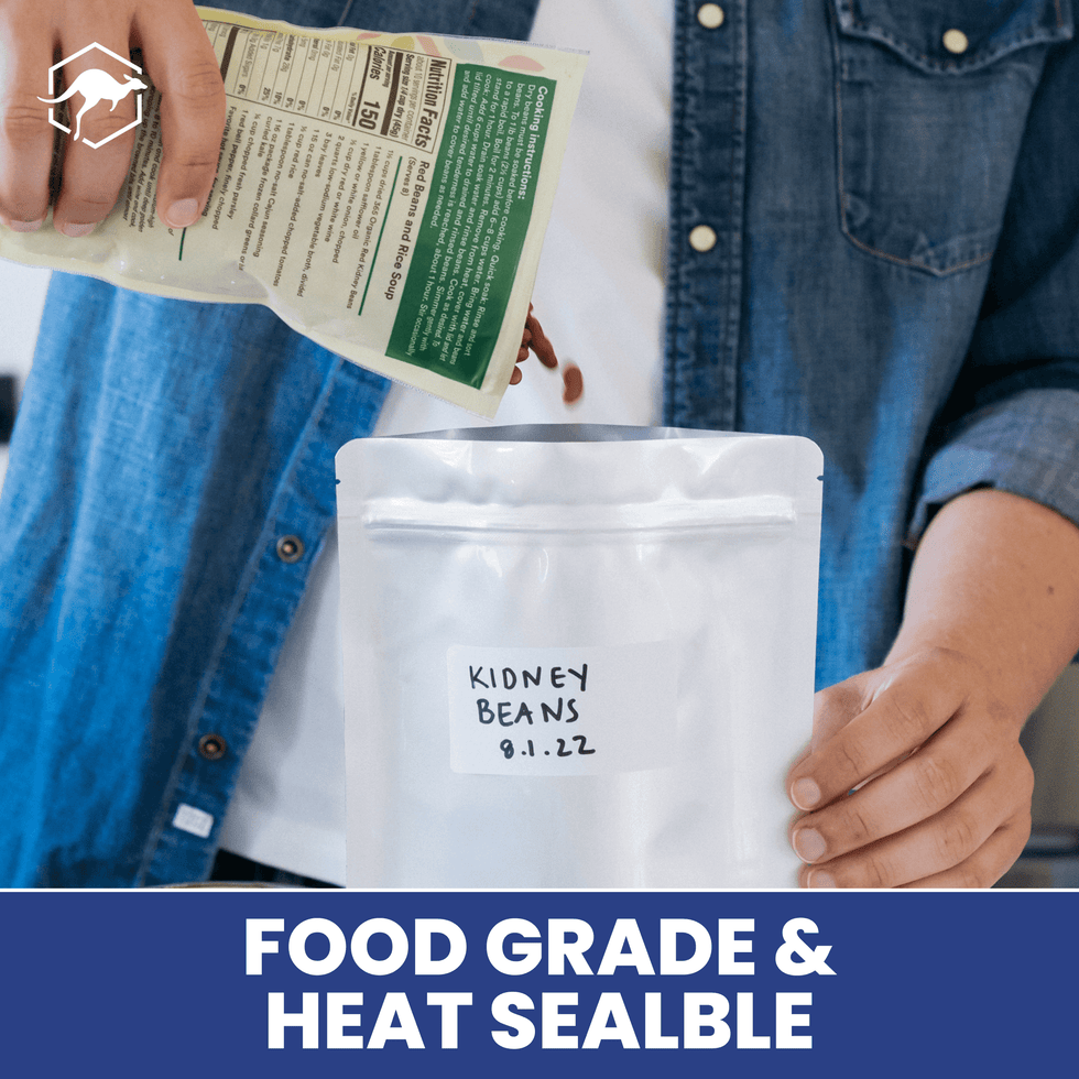 Gusset Mylar Bags & Sticker Labels – Wallaby Goods